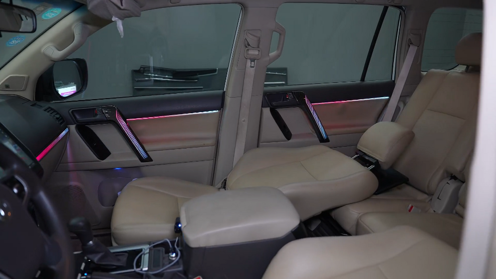 For Toyota Prado 2011-2021 64 Color Symphony Car Interior Ambient Ligh ...