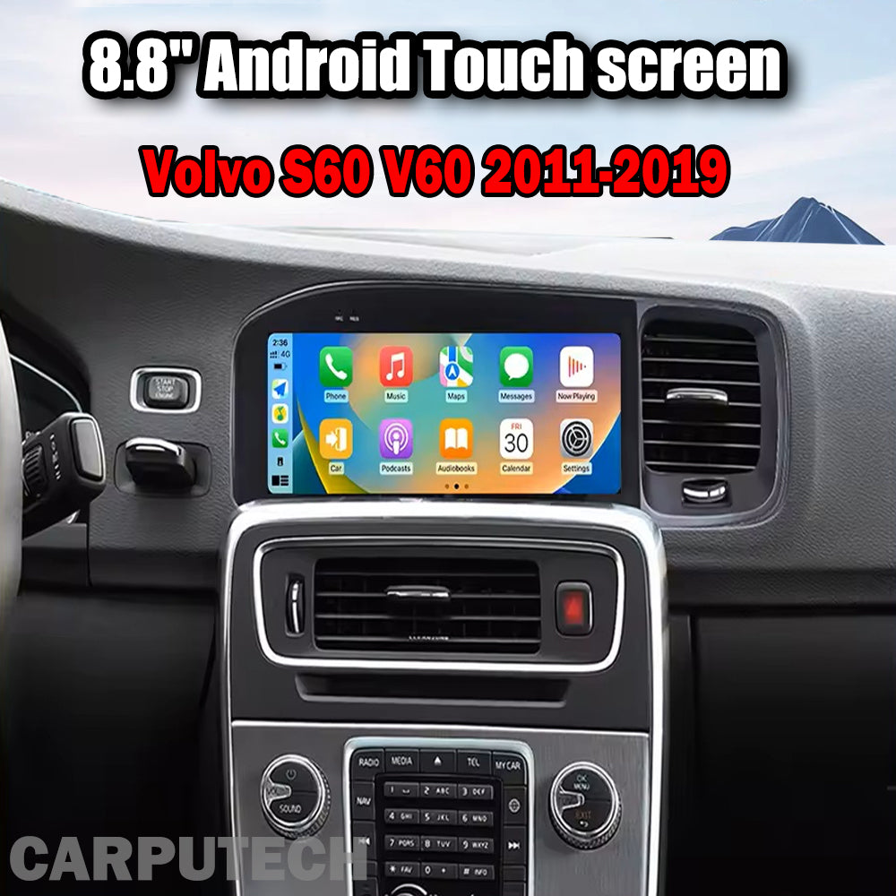 8.8 inch For Volvo S60 V60 2011-2020 Android Infotainment Navigation S ...