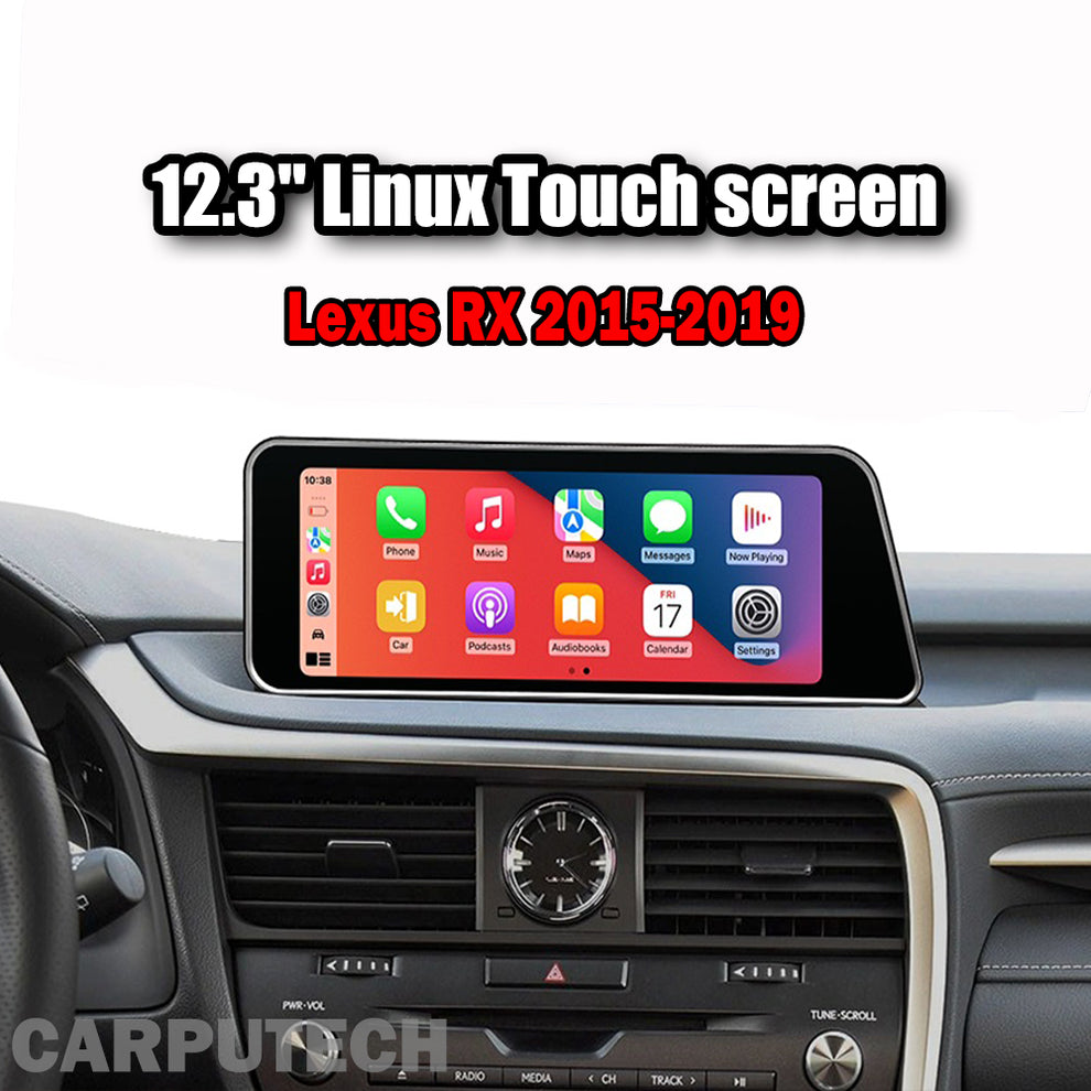 12.3" Lexus RX 2015–2019 Car Multimedia Screen | Linux System CarPlay ...