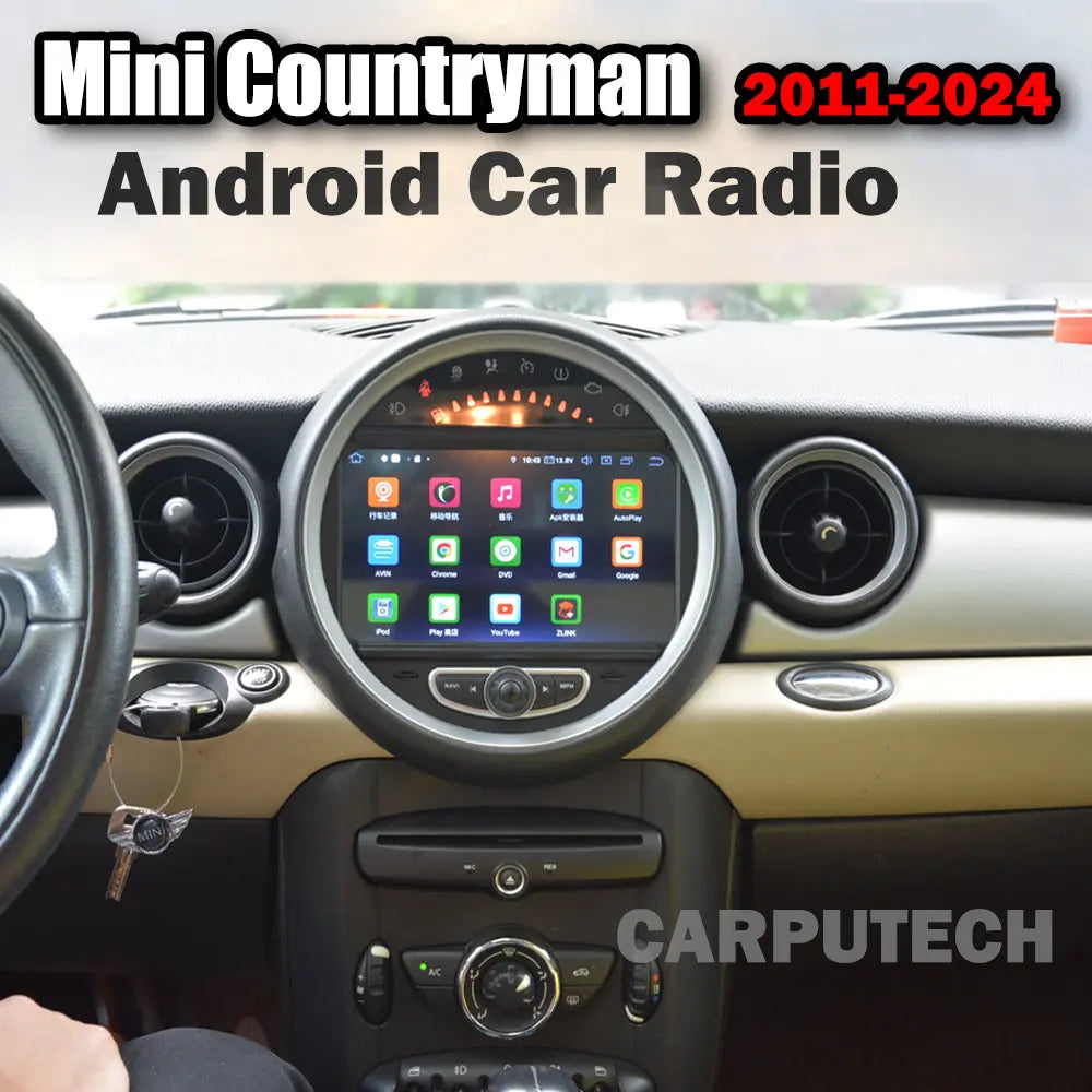 8" For Mini Countryman 2011-2024 Car Radio Stereo Carplay Upgrade ...